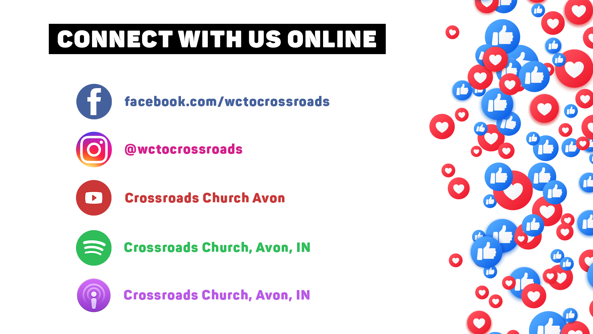 Welcome to Crossroads Church